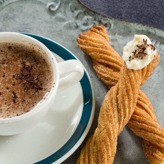 Churro with Chocolate and Cheese | The Laughing Cow