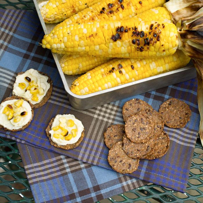 Cheesy Corn Crackers | The Laughing Cow