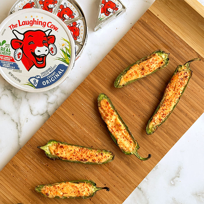 The Laughing Cow Stuffed Jalapeños Recipe | The Laughing Cow